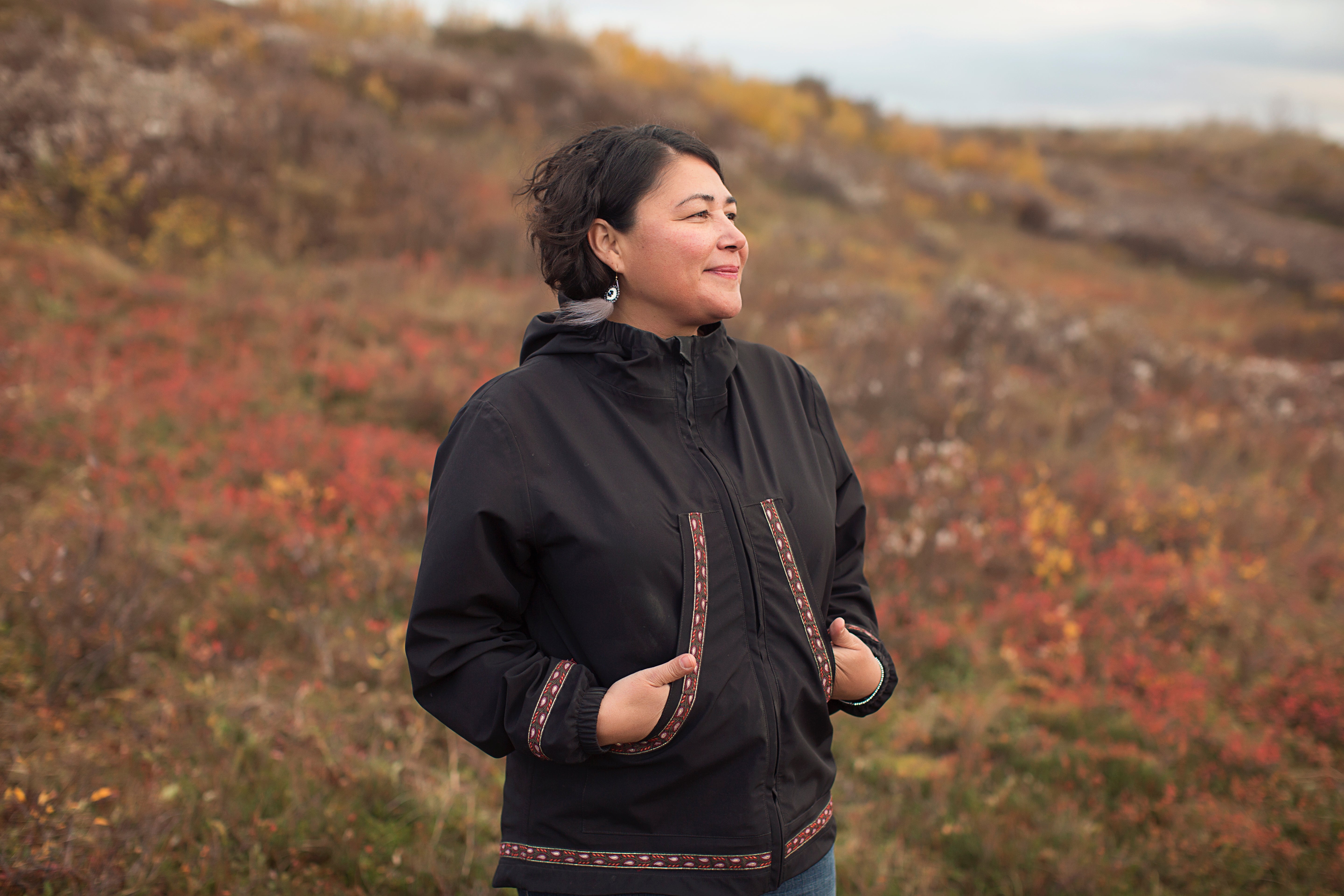 Atmik Women's/Unisex Jacket - Blackberry | Naataq Gear LLC