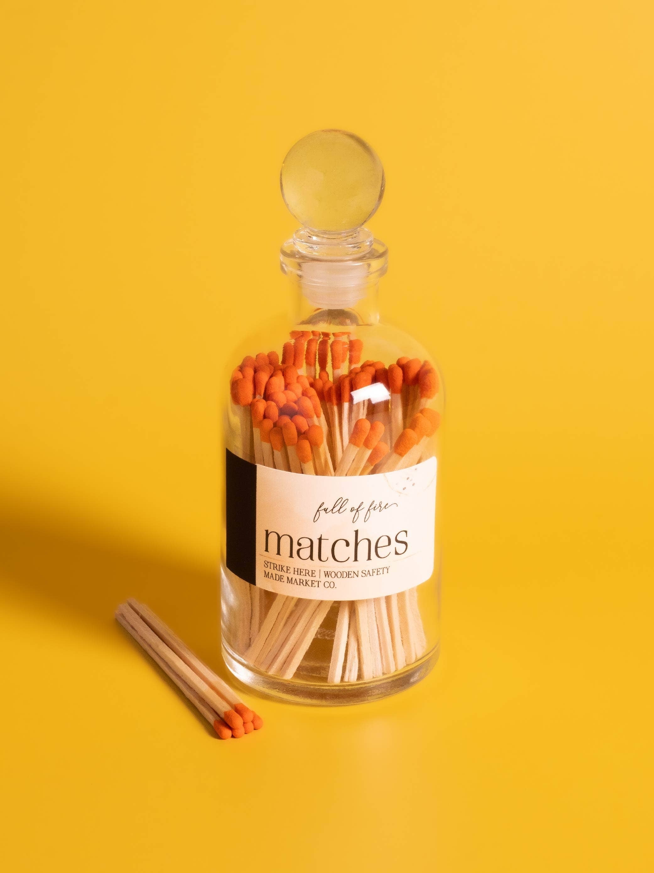 Made Market Co. - Full of Fire Orange Matches | Naataq Gear LLC